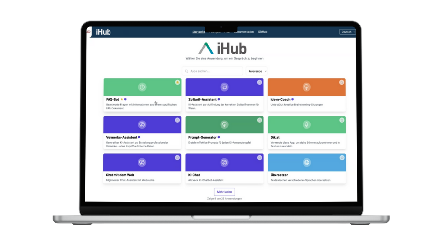 iHub: Open Source-Plattform für produktive generative KI in Unternehmen und Behörden | IntraFind